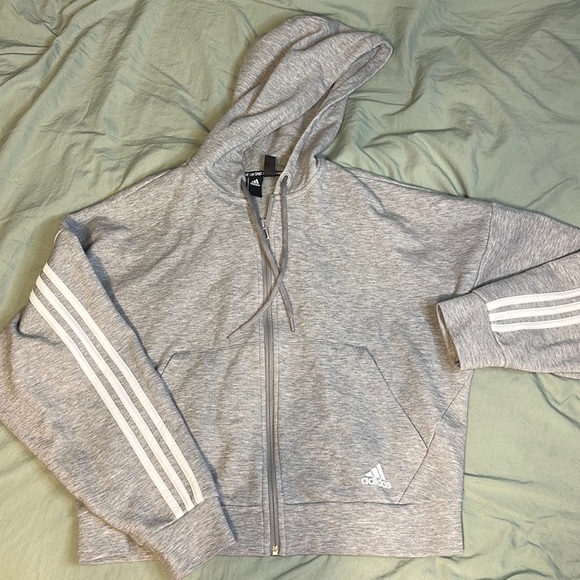 adidas | Jackets & Coats | Adidas Zip Up Hoodie | Poshmark